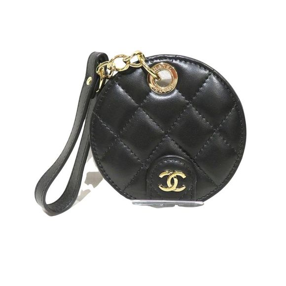 CHANEL | Bags | Chanel Quilted Lambskin Luggage Tag | Poshmark